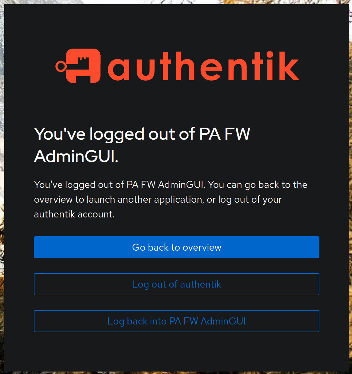 Palo Alto SAML SSO with Authentik