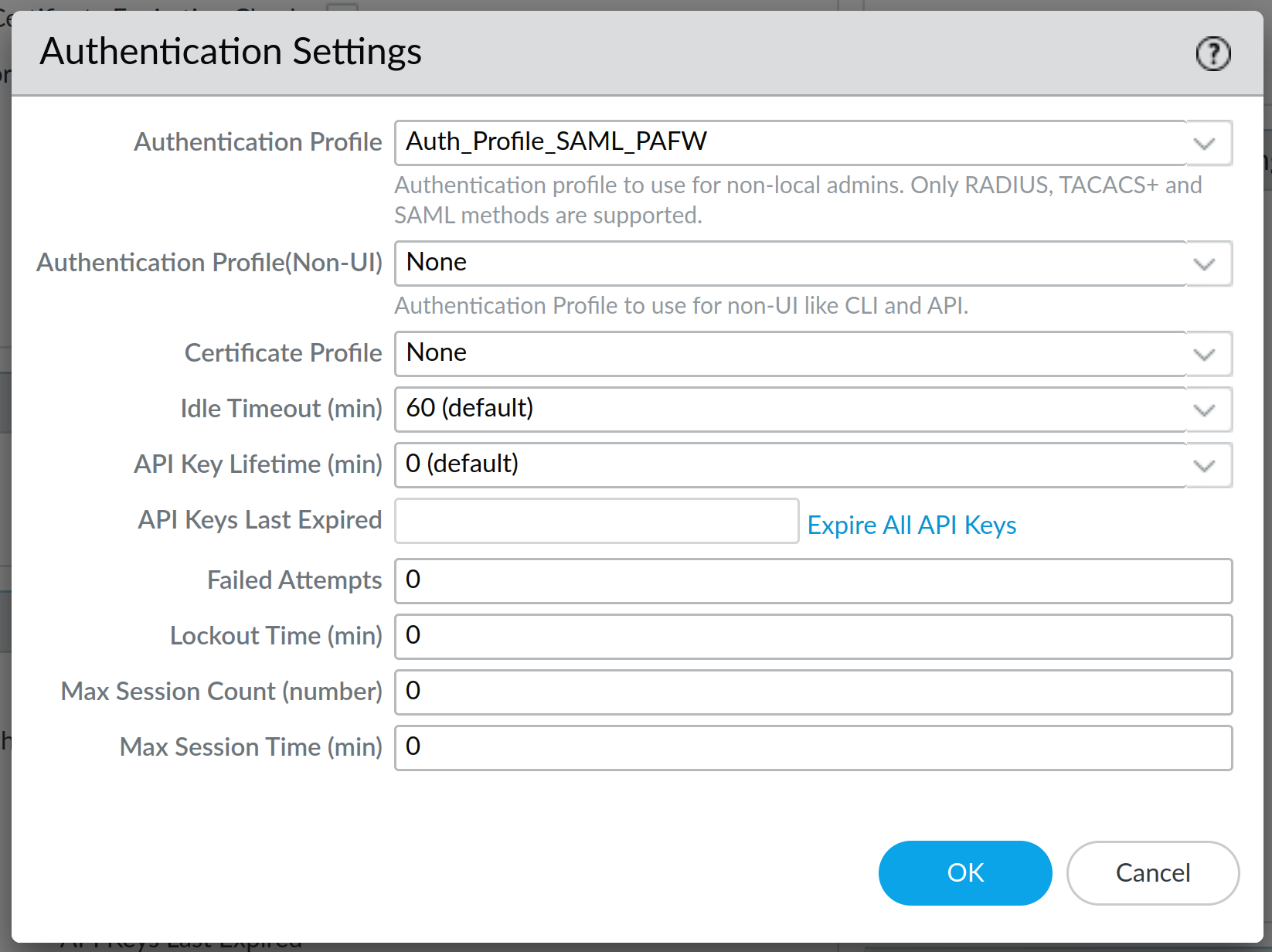 Palo Alto SAML SSO with Authentik